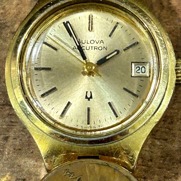 1973 BULOVA ACCUTRON N3 GOLD PLATE, NEEDS BATTERY | WatchCharts Marketplace