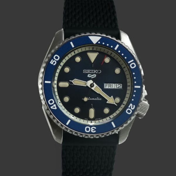 Seiko 5 Sports Gents Blue Face Automatic Watch SRPD51K 4R36-07G0 Near ...