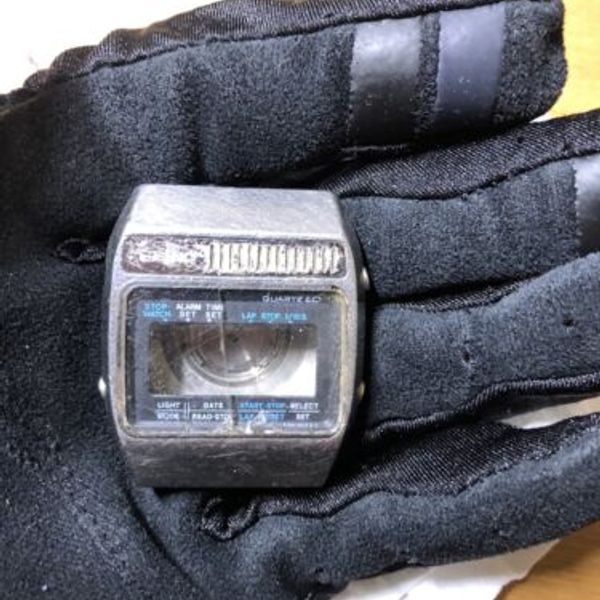 Vintage Seiko Quartz LC Digital A159-5019 Case And Back Cover Case Back ...