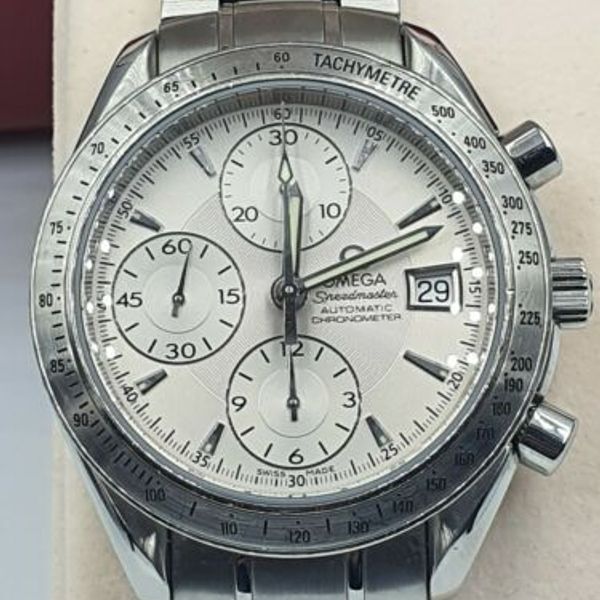 Omega Speedmaster Automatic 40mm Chronograph with Box/Papers 3211.30 ...