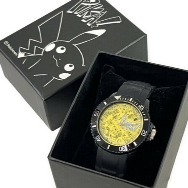 Pokemon Center Original Wristwatch 2015 Pikachu Watch PIKACHUUUU ...