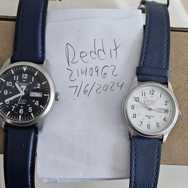 [WTS] Seiko 5 Automatic Blue Dial Men's Watch SNZG11J1 | WatchCharts ...