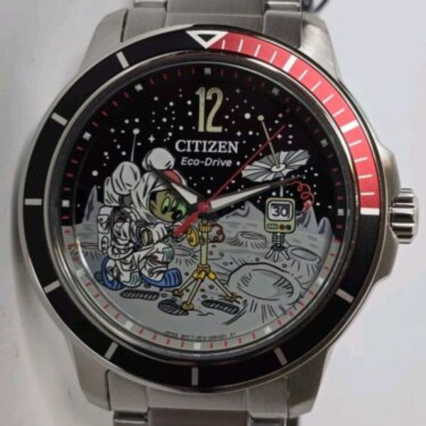 Citizen Disney Mickey Mouse Watch Men's AW1709-54W 42mm | WatchCharts ...