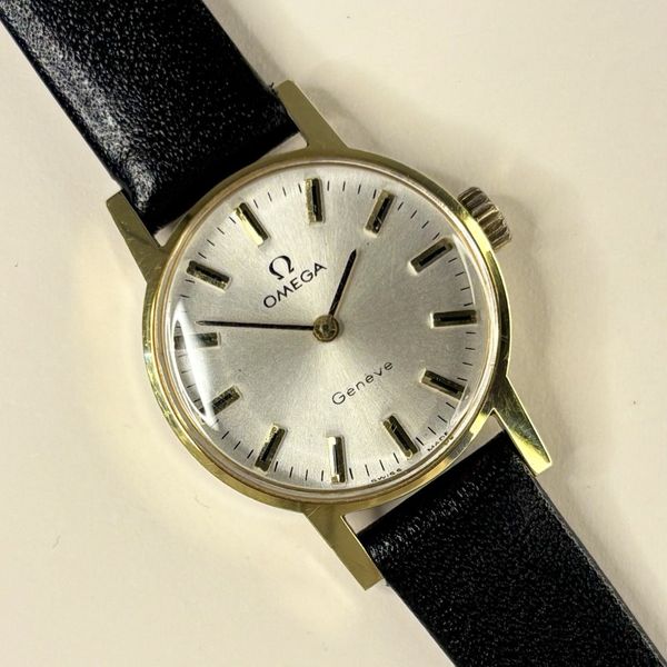 OMEGA Geneve Ladies Vintage 1970â s Manual Gold Dress Watch - 511.346 ...