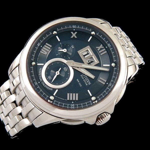 Men's Citizen Eco Drive Perpetual Calendar Cal 3100 E310 BT0000-58L ...