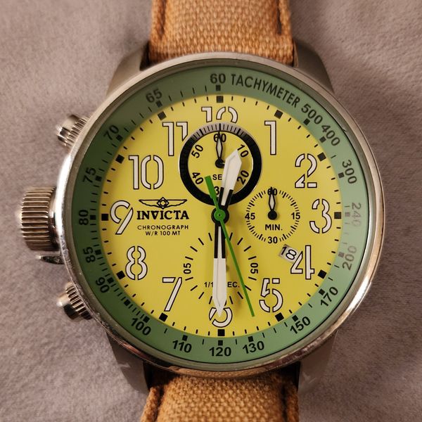 INVICTA FORCE MENS WATCH MODEL 12078 CHRONO ALL STAINLESS 100M ...