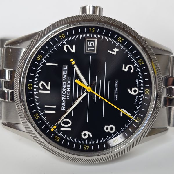 Raymond Weil Freelancer Pilot Swiss Made Automatic Watch 42.5mm ...