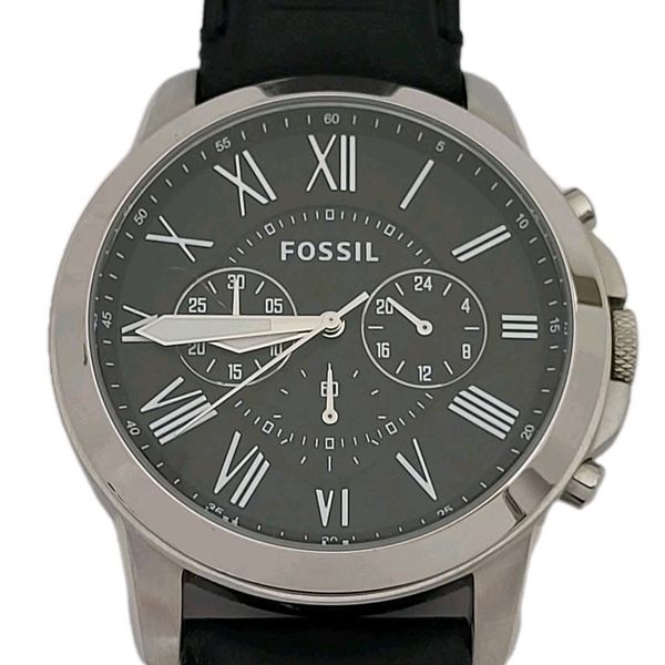 Fossil Mens Watch Handsome Grant Chronograph FS4812 Overall 10" 44mm ...