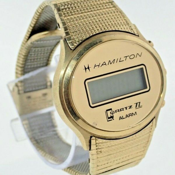 Vintage H3 Hamilton Quartz TL Digital LCD Wristwatch not Running for ...