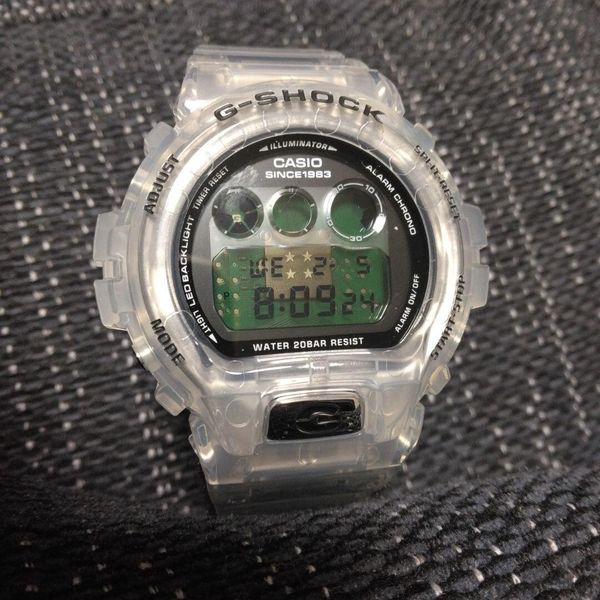CASiO DW-6940RX-7JR G-SHOCK 40th Anniversary CLEAR REMIX Men Watch No ...