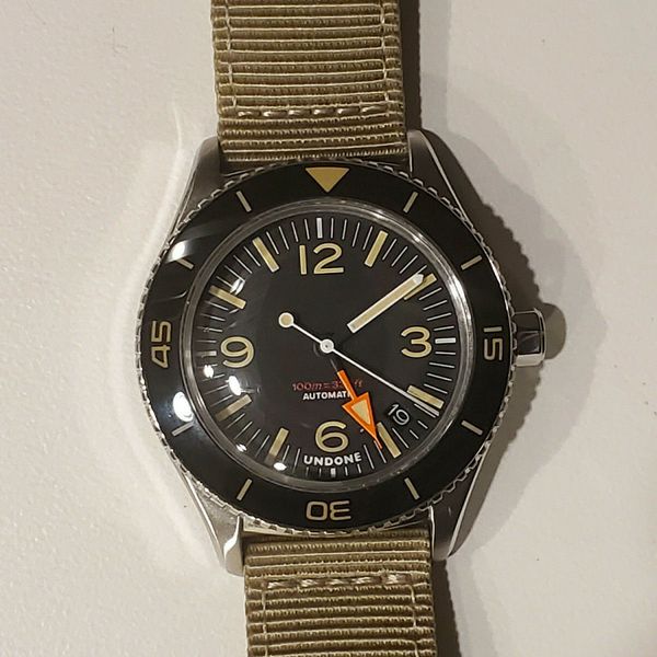 UNDONE Basecamp Automatic Watch with Nylon Quick Release Strap | WatchCharts