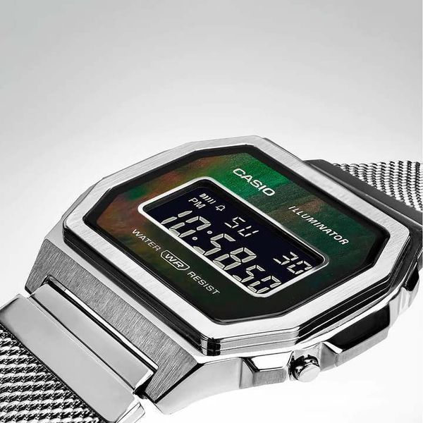 Casio Stainless Steel Band Adjustable Clasp A1000M-1BVT - Vintage ...