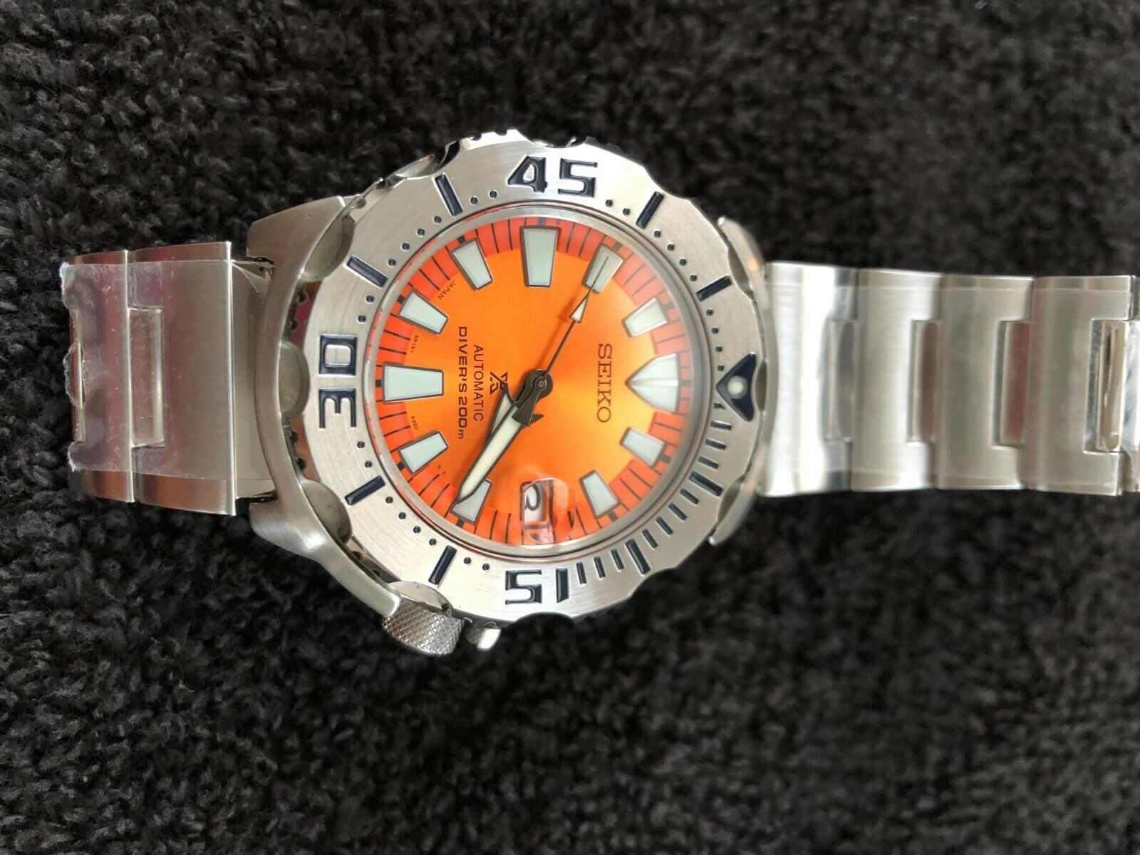 Seiko Orange Monster SBDC075 Gen 3 Mint with Unused and Never Worn ...