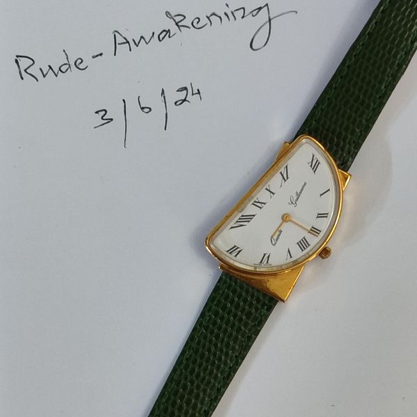 [WTS] Guillaume Swiss made Unique Half dial Watch 160$ Shipped(Via ...