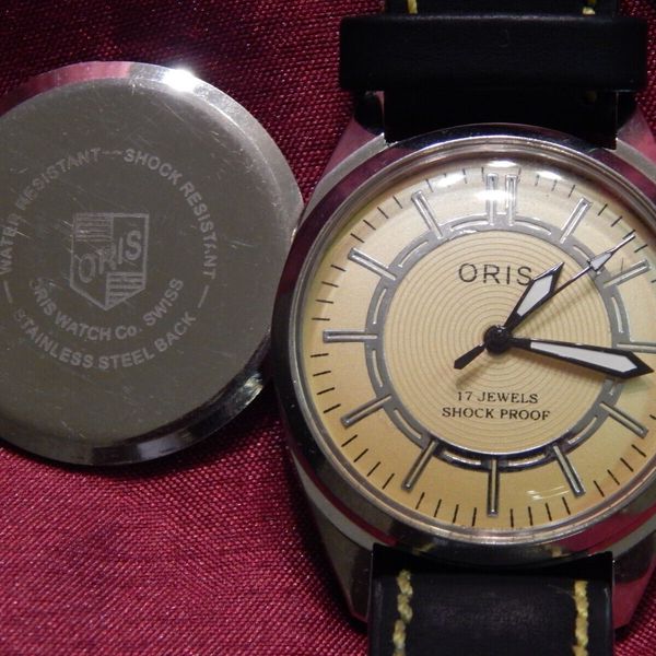 Oris Antique Mens 17 Jewels Hand Wind Automatic Watch | WatchCharts Marketplace