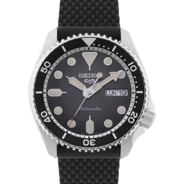 Seiko Men's Analogue Automatic Watch with Silicone Strap SRPD73K2 ...