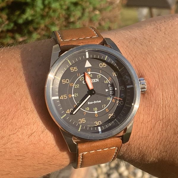 WTS: Citizen EcoDrive Aviator Watch, AW1361-10H, $100, EUC ...