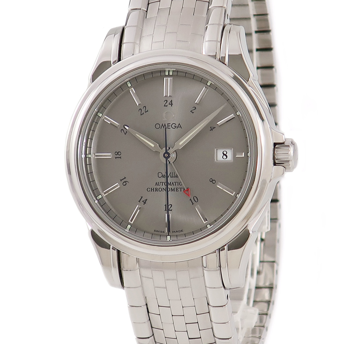 Omega OMEGA Devil CO-AXIAL GMT 4533.40.00 Men's Watch Self-winding Gray ...