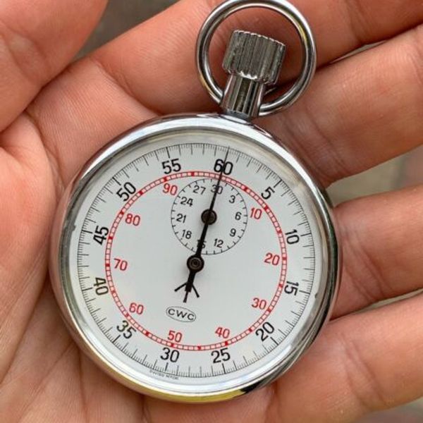 Vintage CWC British Military stopwatch swiss made | WatchCharts Marketplace