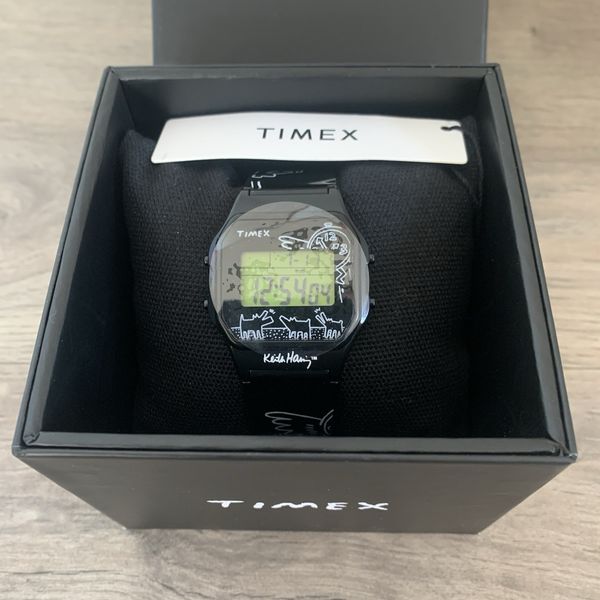 Timex T80 Digital Watch Keith Haring Special Edition No: TW2W25500 ...