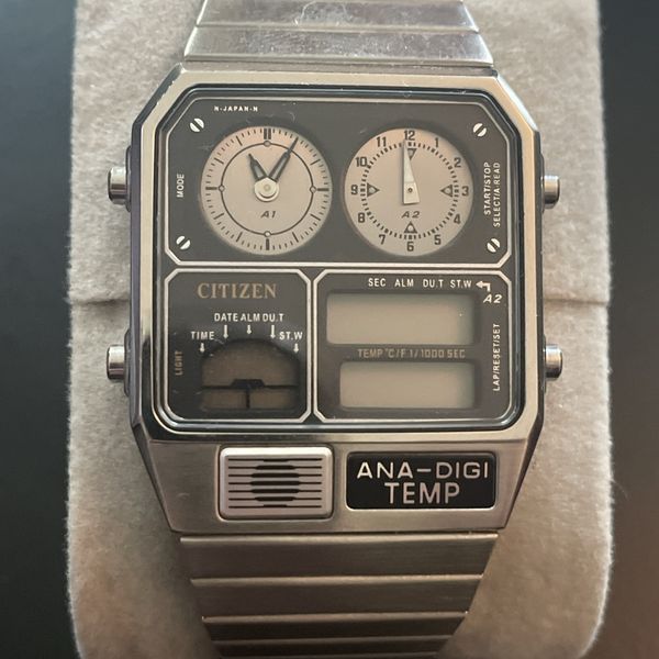 Citizen Ana Digi Temp Watch Japan | WatchCharts Marketplace