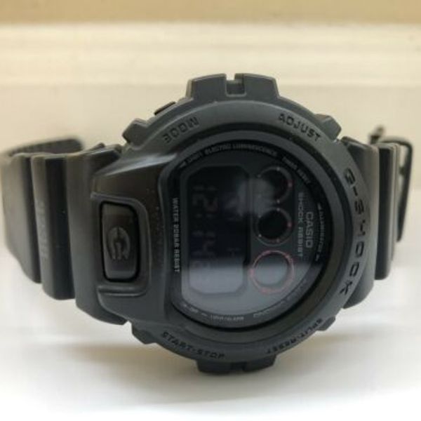 CASIO G-SHOCK Watch Military Black WATCH DW6900BB-1 All Black DW6900 ...