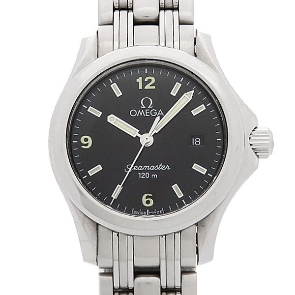 [OMEGA] [Battery replaced] Omega "Seamaster 120m" 2571.53 Ladies Quartz ...