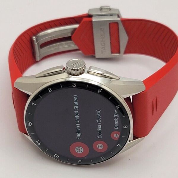 TAG Heuer Connected Men's Watch - E4 Connected SBR8010 42mm with ...