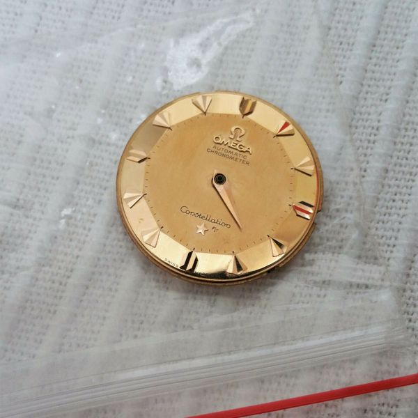 Vintage Omega Constellation deluxe rose gold dial, 551 movement and ...