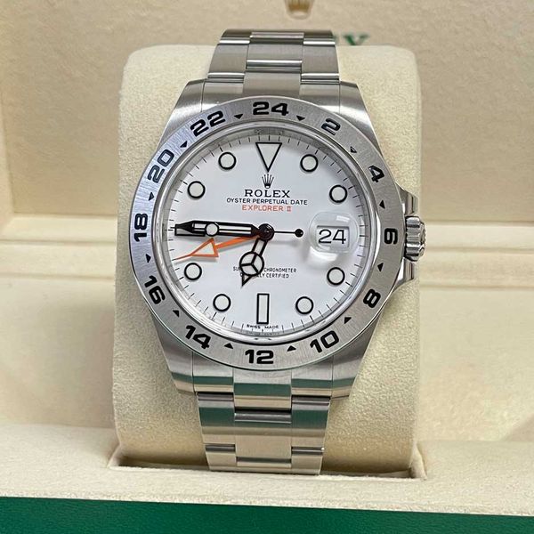 FS: Rolex Explorer II 42mm Polar 216570 2019 + Warranty Straps ...
