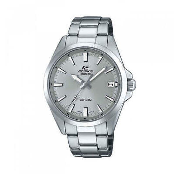 Casio Edifice EFV-100D-8AVUEF Men's Watch - Gray Dial, Stainless Steel ...
