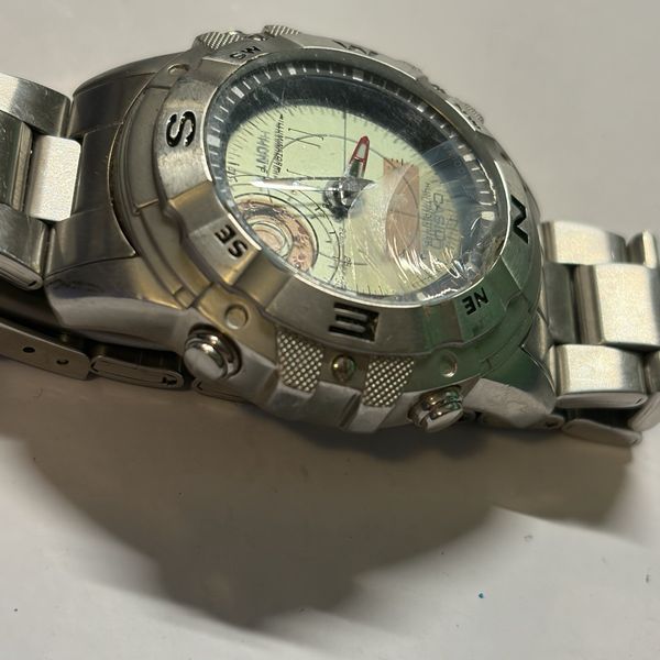 Casio AMWâ 704 Hunting Timer Anadigi Watch Stainless Steel â Parts ...