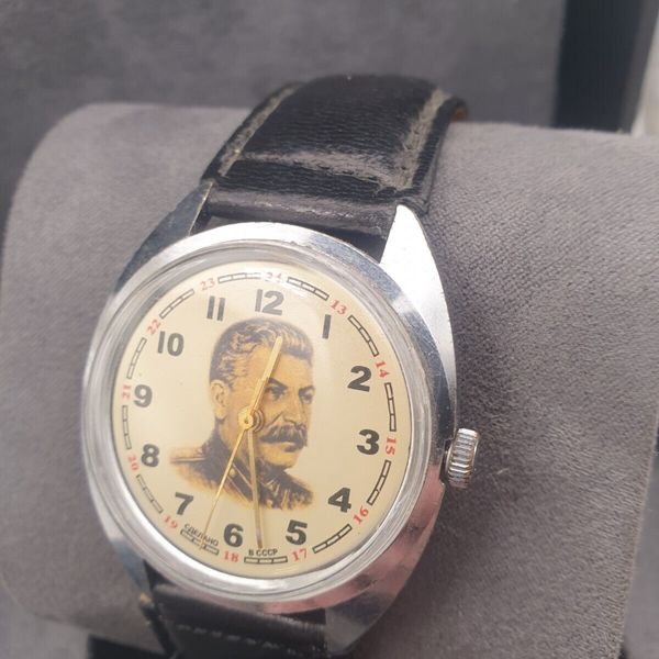 WOSTOK (VOSTOK) Watch 2409A I V Stalin Mechanical Working. Russian USSR ...