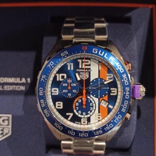 Tag Heuer Formula 1 Gulf Watch | WatchCharts Marketplace