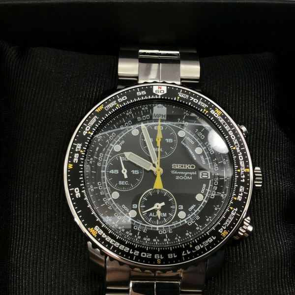 Seiko Flightmaster SNA411P1 Pilot Chronograph | WatchCharts