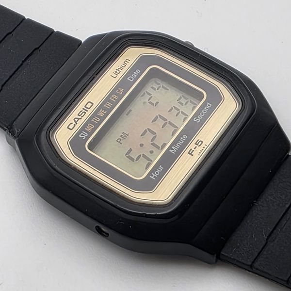 Casio F5 Vintage Japan W Module 58 Digital Watch early 1980s ...