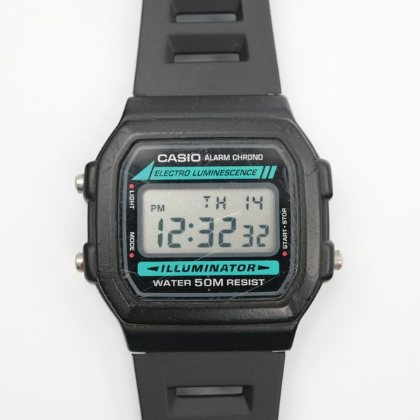 Rare Casio W-86 1275 Digital Illuminator Watch Discontinued Model ...