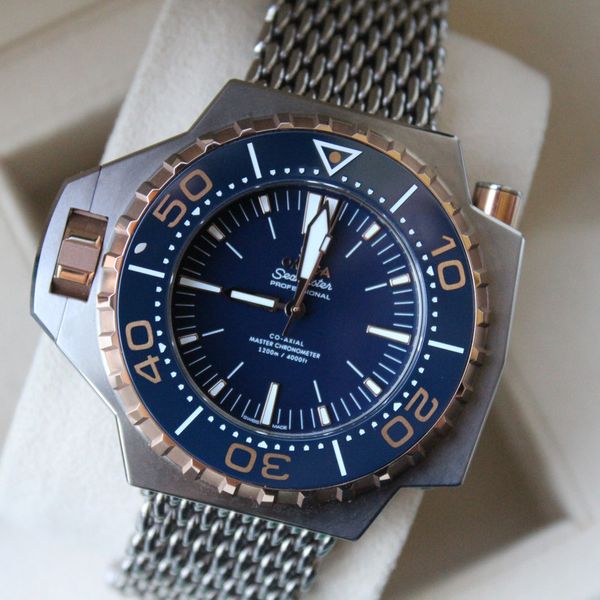 FS: Omega Seamaster PloProf Co-Axial Master Chronometer Titanium ...