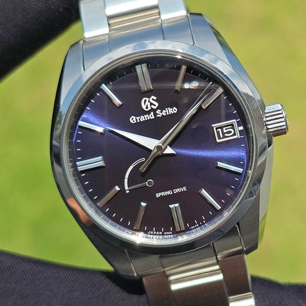 [2025 LOCAL SET!] GS GRAND SEIKO SBGA439 SBGA439G BLUE HERITAGE ...