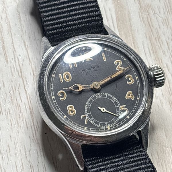 1946 Hamilton R88-W-800 Grade 987A Military Issued Wristwatch ...