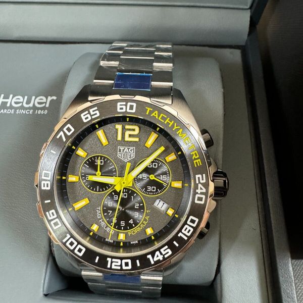 Unused TAG Heuer Formula 1 Quartz Chronograph Men's Watch - CAZ101AG ...