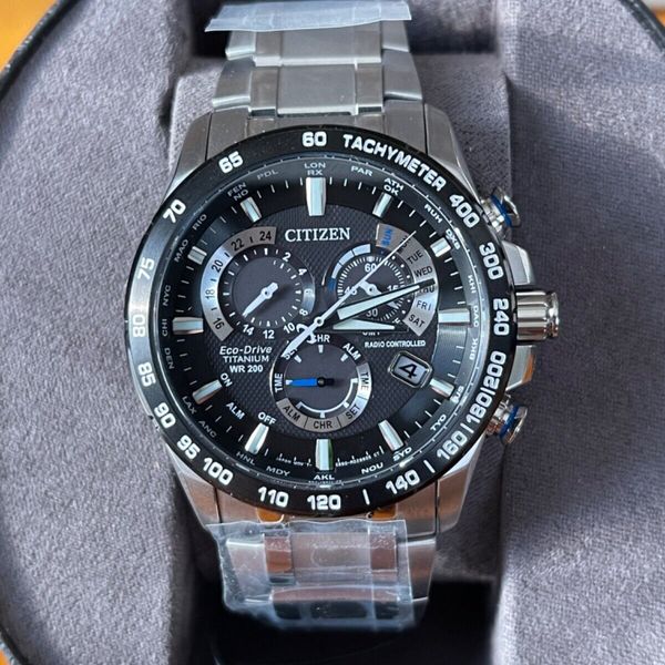 Citizen Super Titanium Eco-Drive CB5908-57E PCAT Men's Watch SHIPS ...