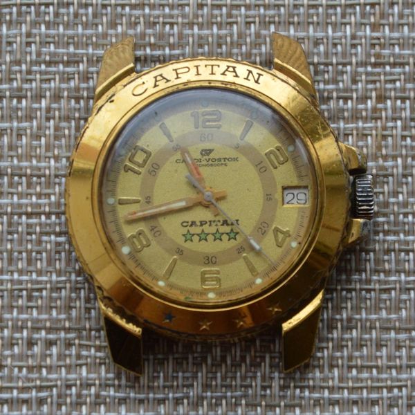Orologio URSS Cardi Vostok Komandirskie meccanico sovietico russo ...