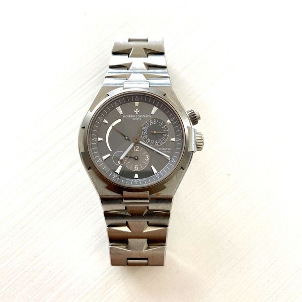 Vacheron Constantin Overseas Dual Time 47450 SS Grey Dial W/ UPGRADED ...