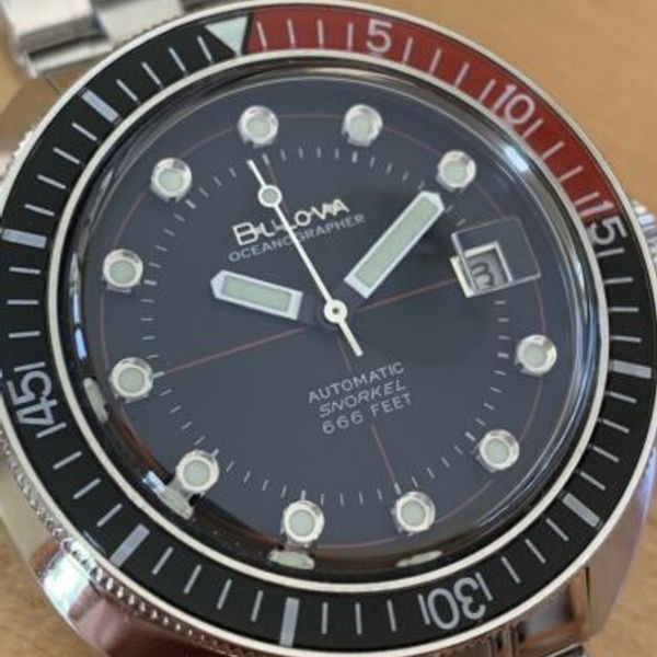 Bulova Devil Diver Reissue 98B320 Automatic Watch | WatchCharts ...