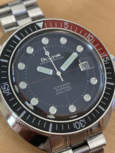 Bulova Devil Diver Reissue 98B320 Automatic Watch | WatchCharts