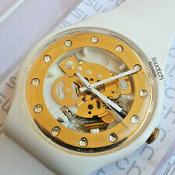 Swatch + New Gent + SUOZ 148 Sunray Glam + NEW/NEW | WatchCharts ...