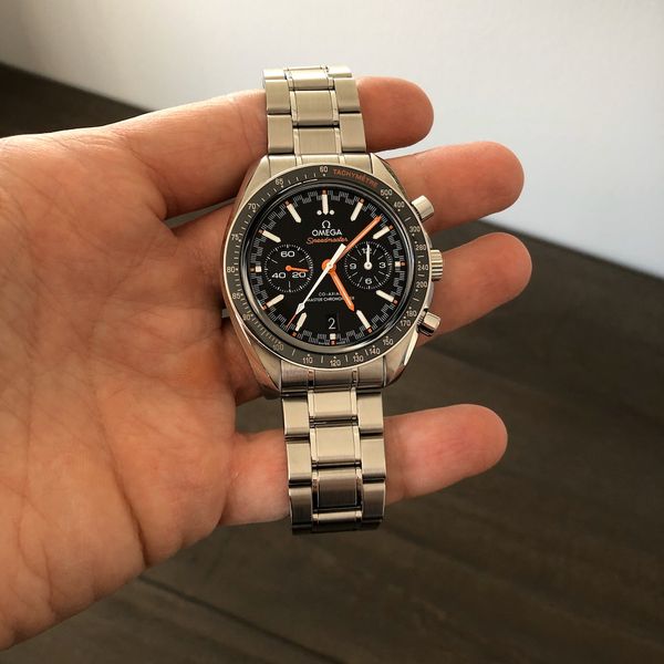 FS: Omega Speedmaster Racing Orange 44.25mm - Complete Set, Jan 2020 ...