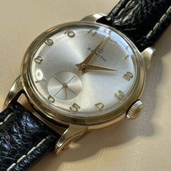 Vintage Zenith 9ct Solid Yellow Gold Manual Wind | WatchCharts