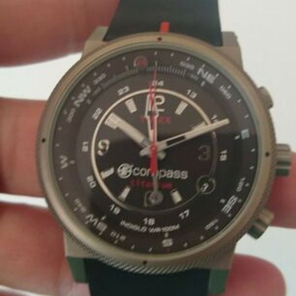 Timex Expedition E-Compass Titanium Men's Watch T49211 | WatchCharts